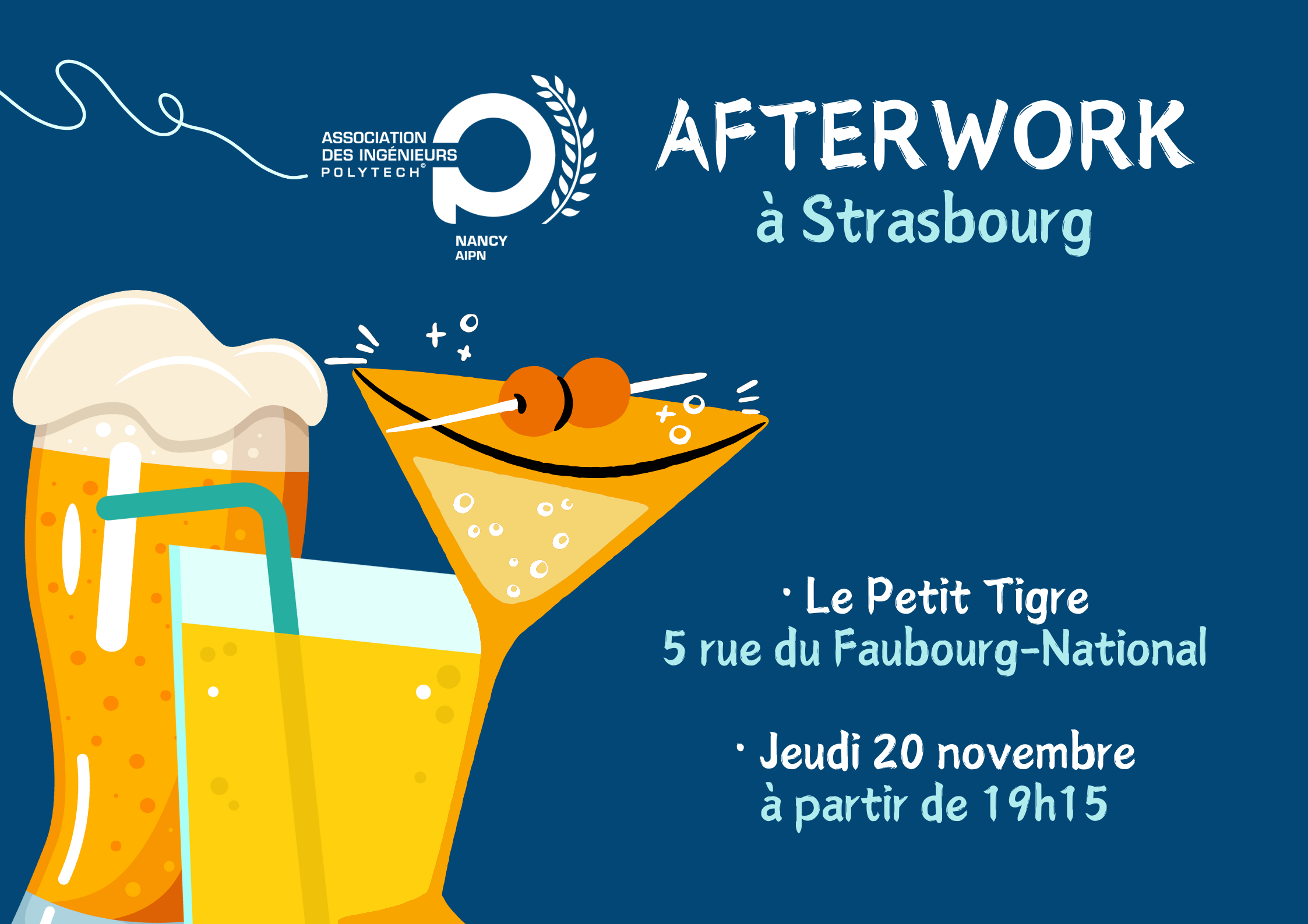 Afterwork de l'AIPN à Strasbourg