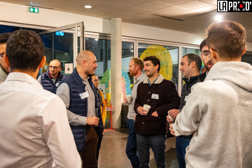 Afterwork entre étudiants de 5A et diplômés de Polytech Tours
